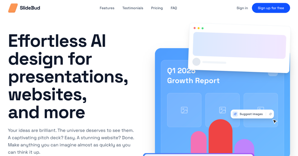 SlideBud - AI-Powered Presentation & Study Guide Generator
